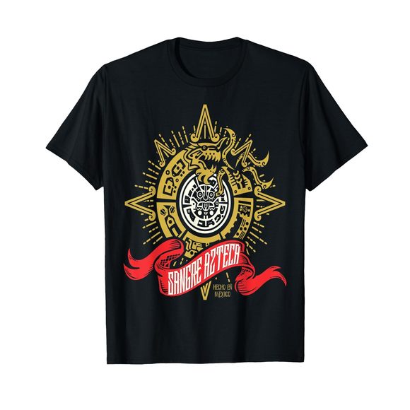 MexiColor | Tops | Sangre Azteca Mexican Pride Aztec Blood Tshirt ...